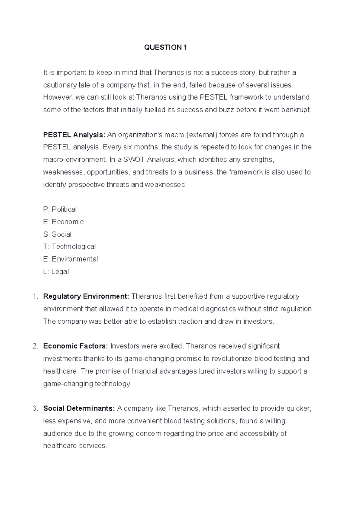 Assignment 2 Section 66 Student 2228022 - QUESTION 1 It is important to ...