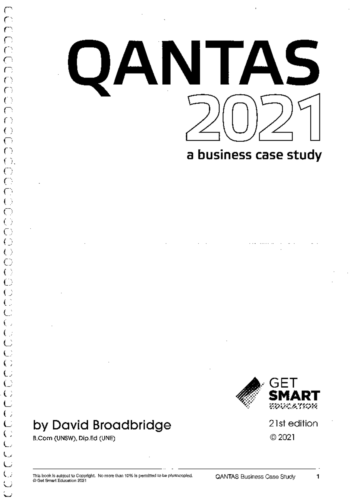 Qantas-2021 - qantas case study - Studocu