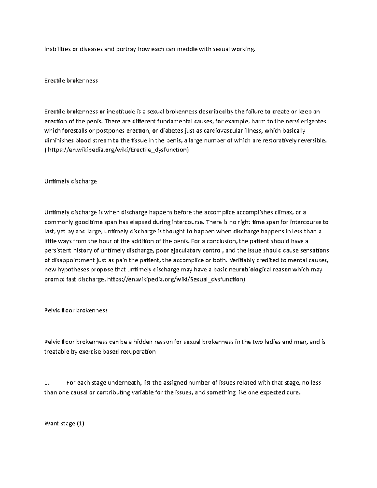 Inabilities or-WPS Office - inabilities or diseases and portray how ...