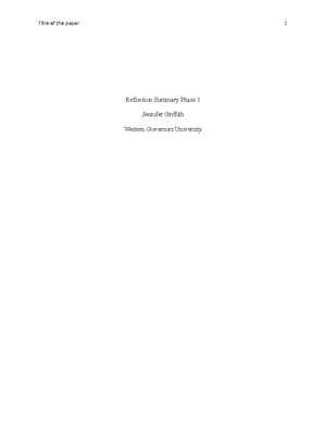 Reflection Summary PHase 2 SEI Table - D024 - WGU - Studocu