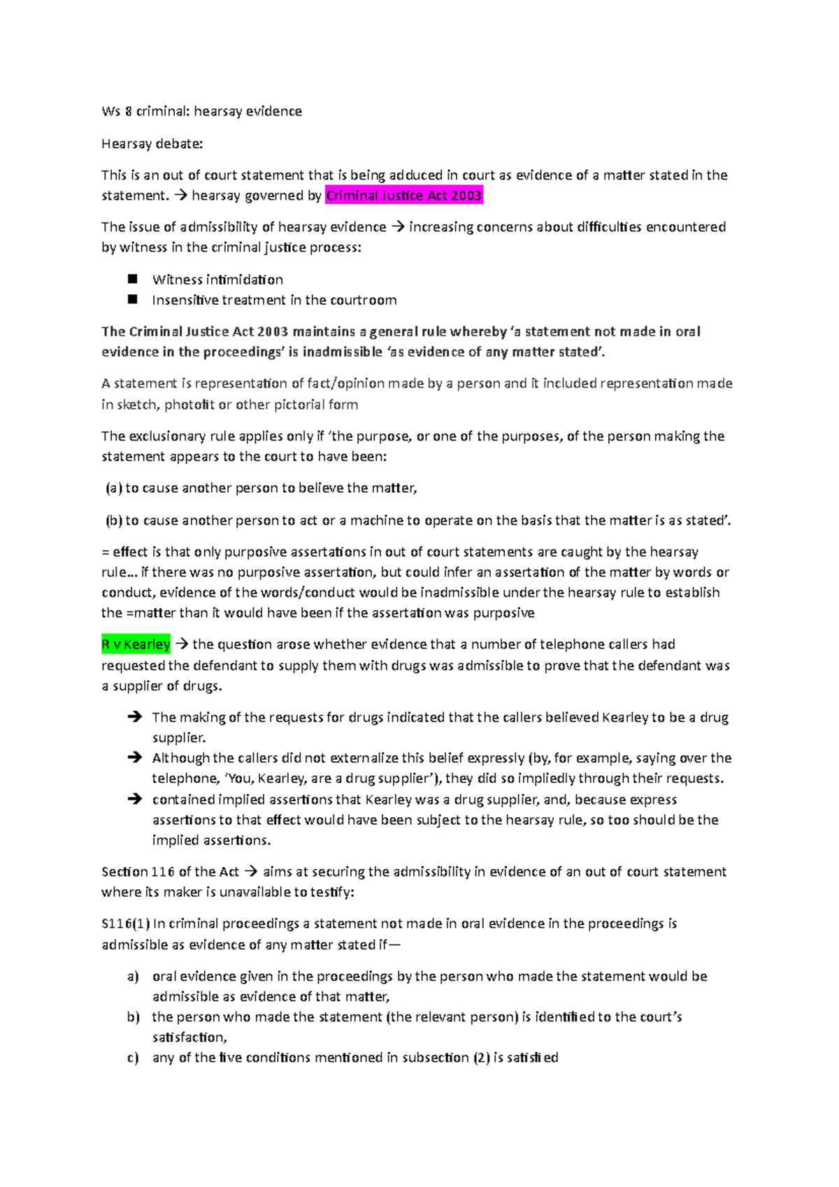 Ws 8 - ws notes - Studocu