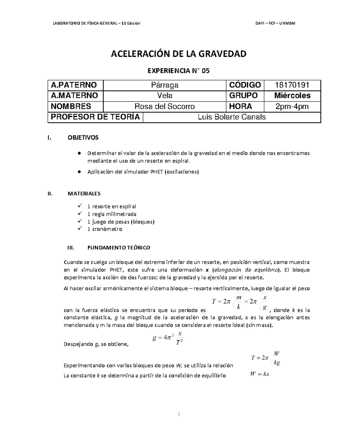 Labo 5 - laboratorio en simuladores phet - Warning: TT: undefined function: 32 Warning: TT ...