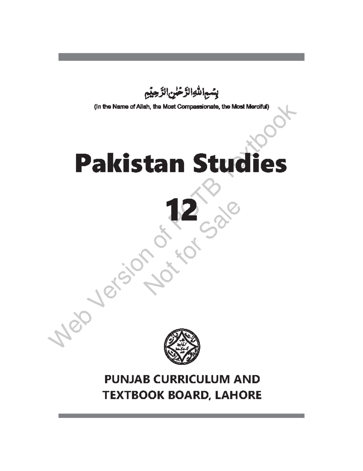 Pak studies 12- EM (taleem 360 - Web Version of PCTB Textbook Not for ...