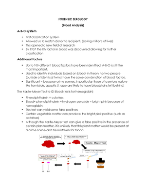 Crime Scene Investigation and Evidence Collection - Forensic Biology ...