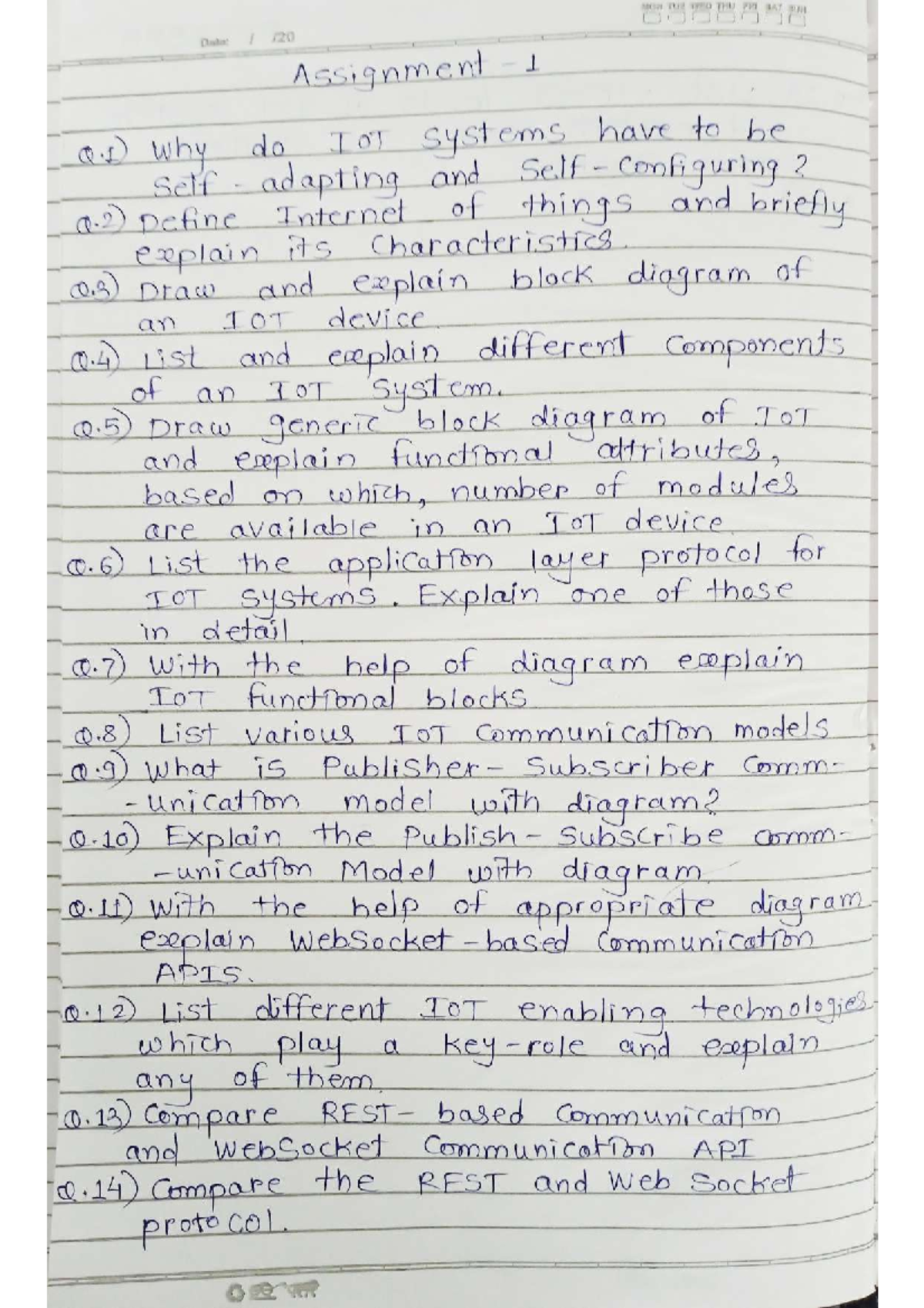 Assignment - 1 - BE IT (2019) - Studocu