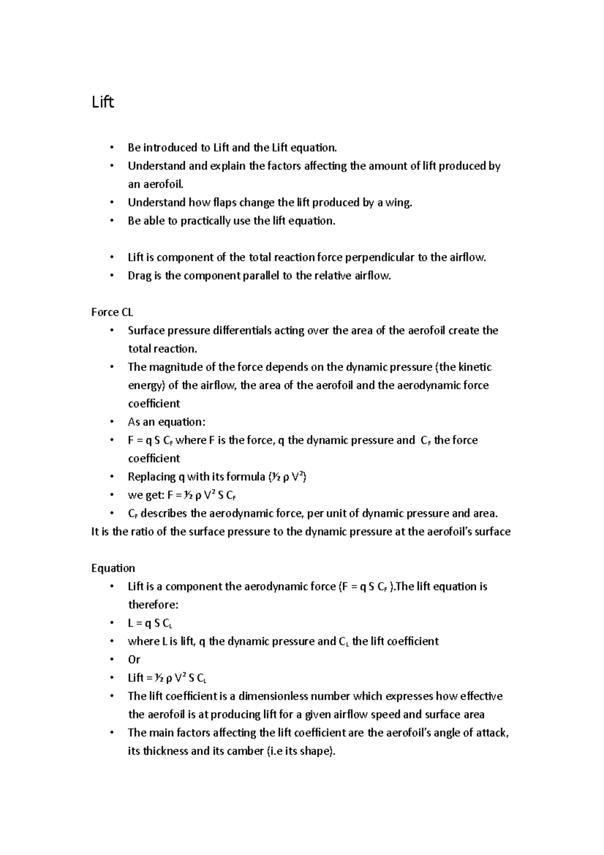 Lift - Notes for lecture - Lif Be introduced to Lif and the Lif ...