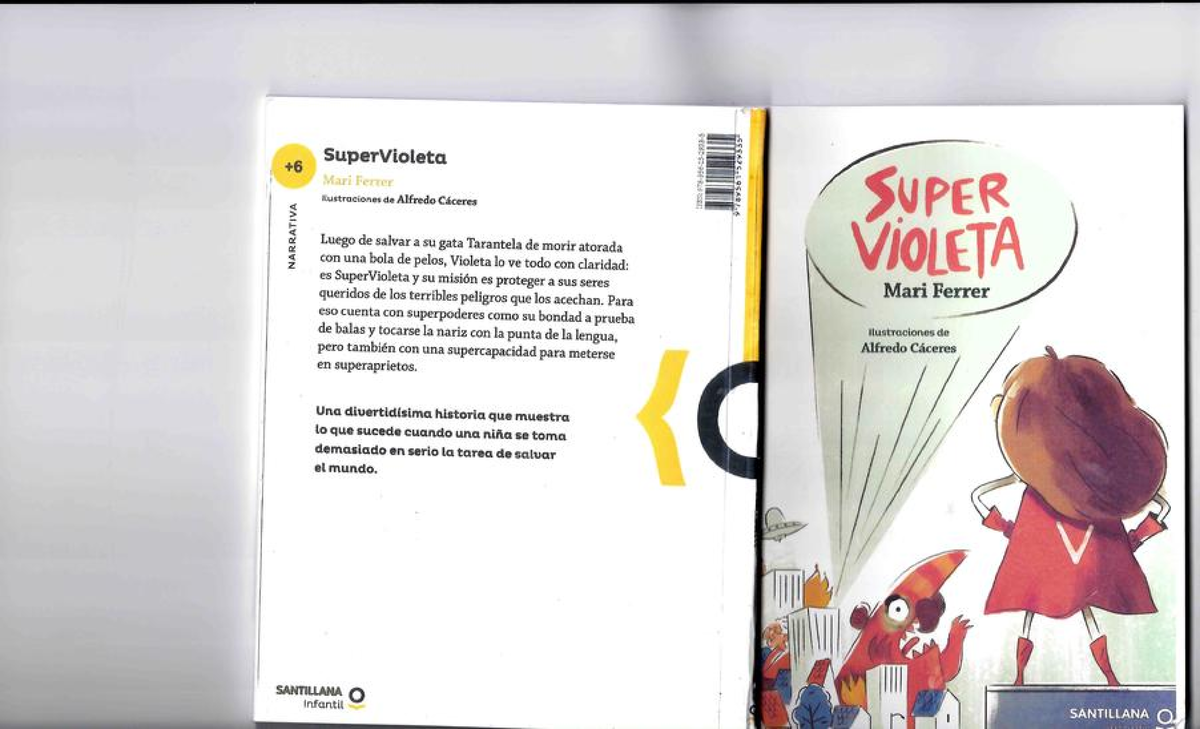 Super-violeta compress - 3 SuperVioleta Mari Ferrer lustraciones de ...
