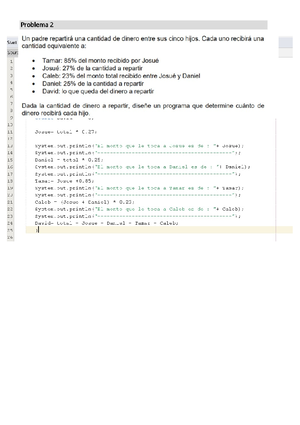 S09.s1 - Resolver ejercicios - Principios de algoritmos - Studocu