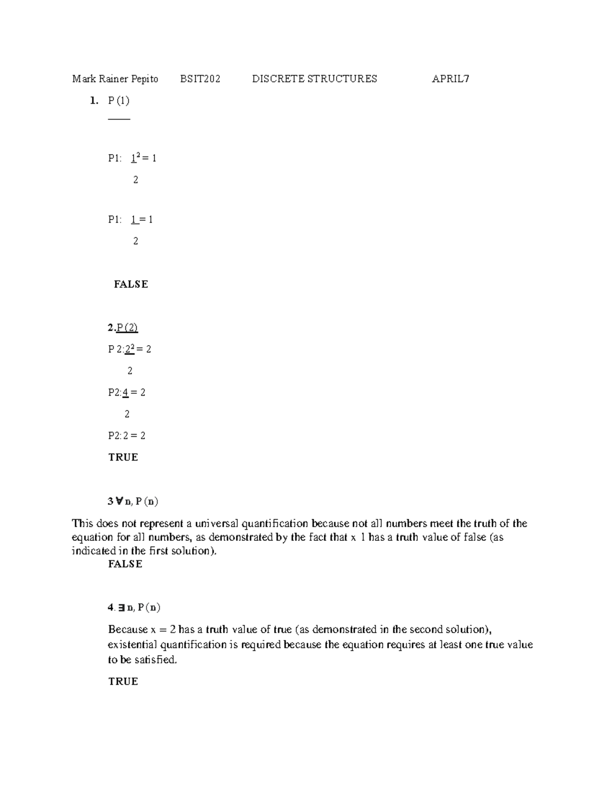 02 Quiz 1 Pepito Rainer BSIT202 - Mark Rainer Pepito BSIT202 DISCRETE ...