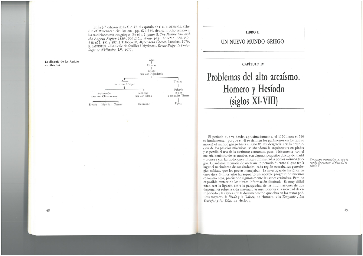 Grecia Antigua. Ruzé-Amouretti, Alto arcaísmo - Homero y Hesíodo ...