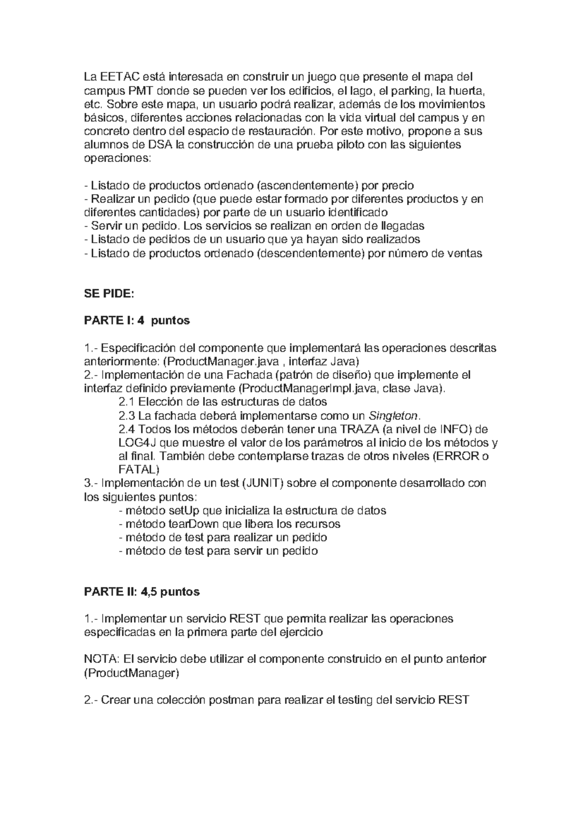 Mínimo 1 Q1 2019-2020 - La EETAC está interesada en construir un juego ...
