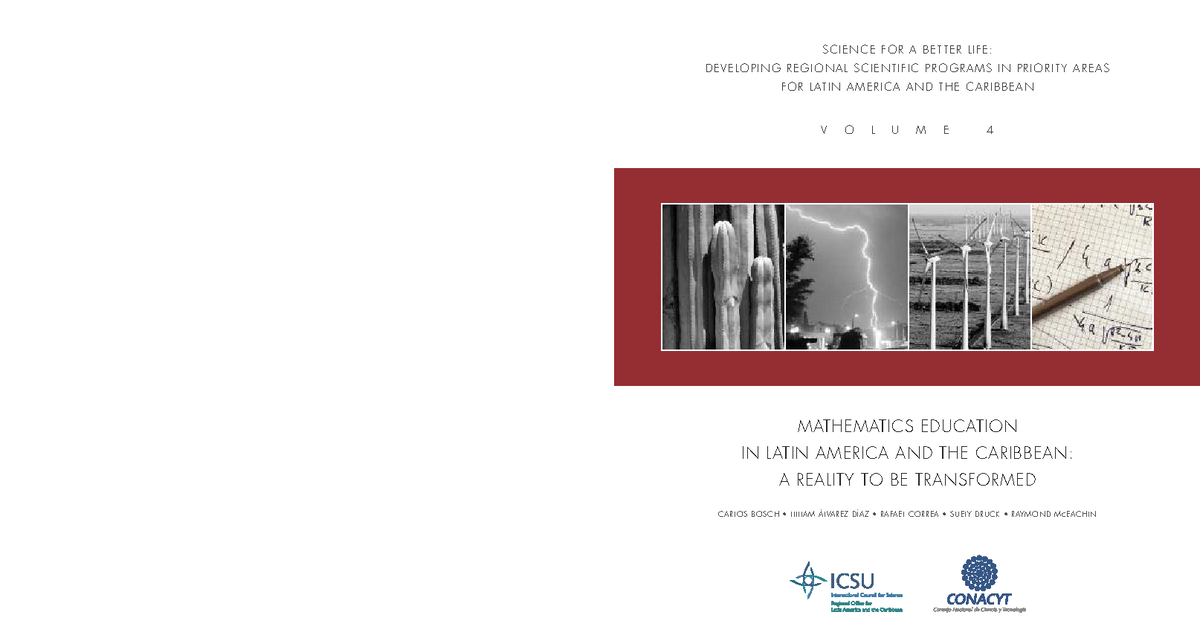 Matematicas latino america - MATHEMATICS EDUCATION IN LATIN AMERICA AND ...