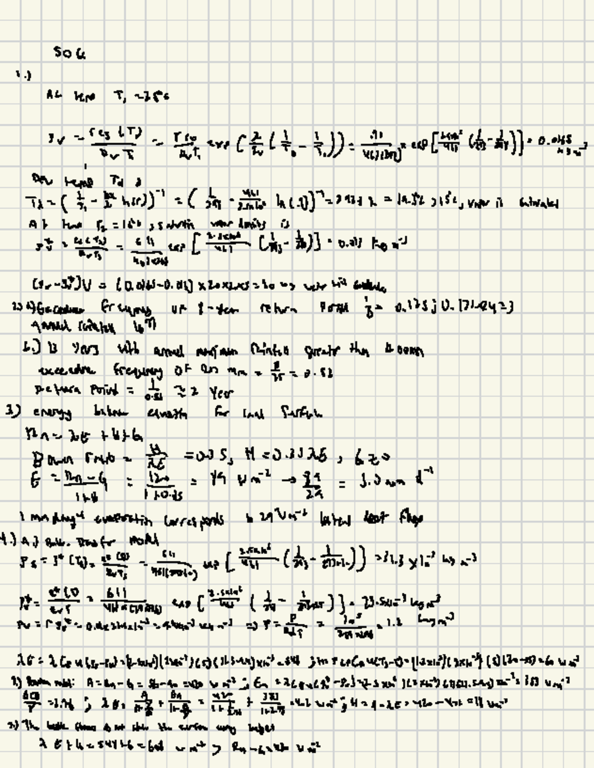 Hydro Formula Sheet 2 - Sok 1. ] Alleno T , = 29 iv = -e-)))) = 0. : ↑ ...
