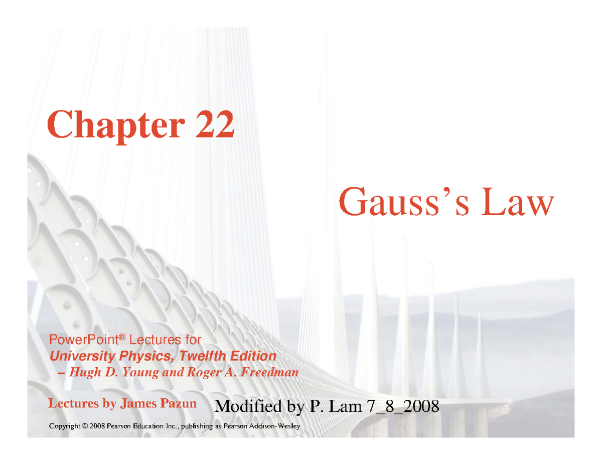 Chapter 22 - PowerPoint® Lectures for University Physics, Twelfth ...