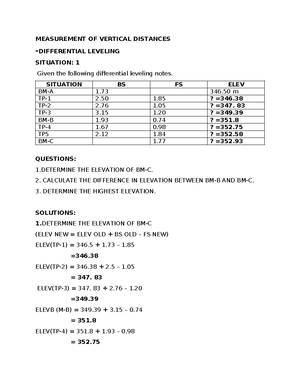 CE-111 - CE 111 - CE 101 ENGINEERING INTRODUCTION TO CIVIL QANAT CIVIL ...