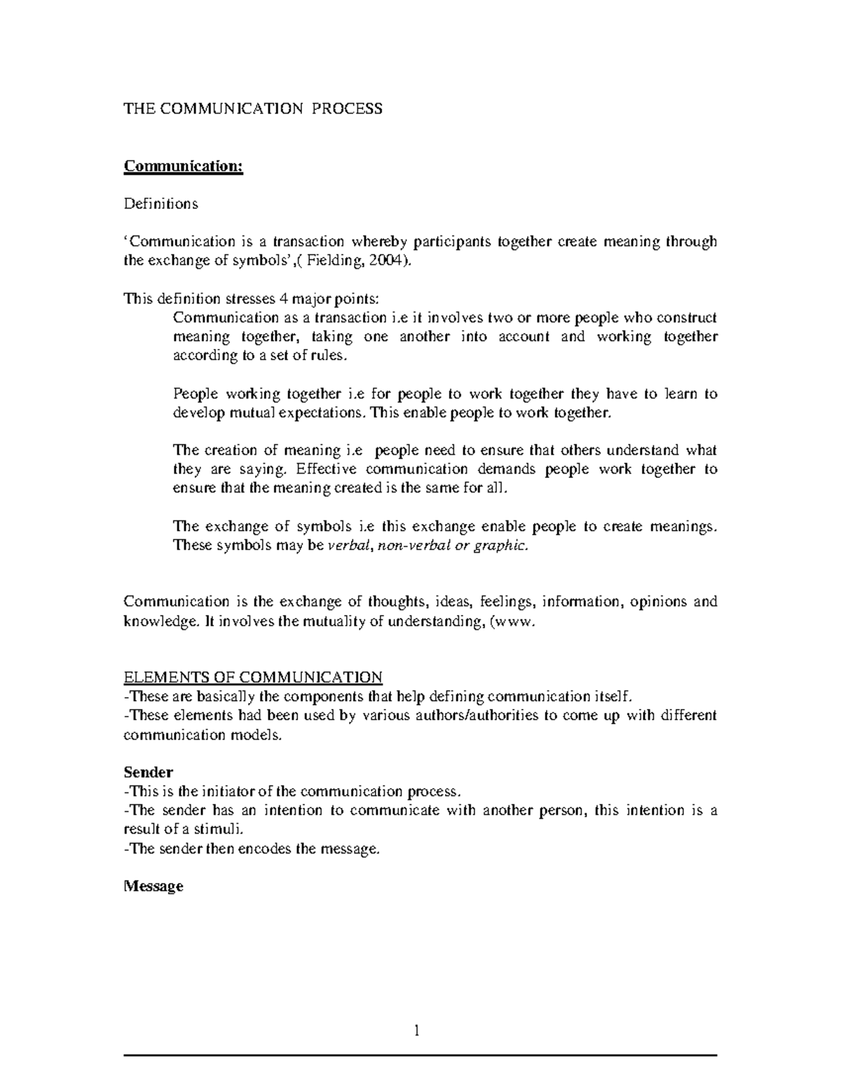 1413387170 Business Communication Module-MSU - THE COMMUNICATION ...