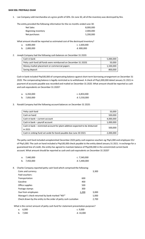 Cost Accounting and Control TEST Materials - Cost Accounting and ...