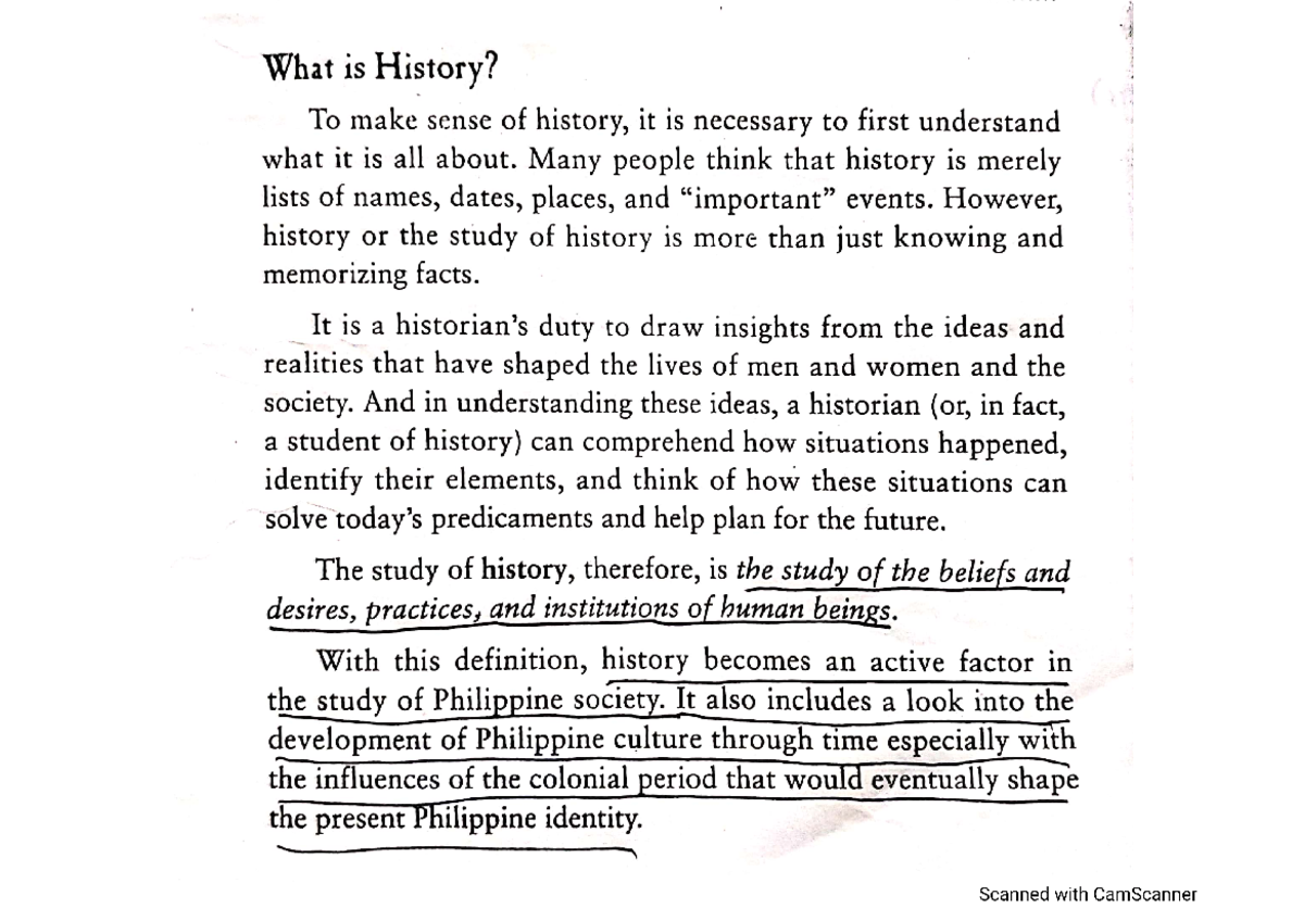 What is History - Lecture notes 223 - Histort - Studocu