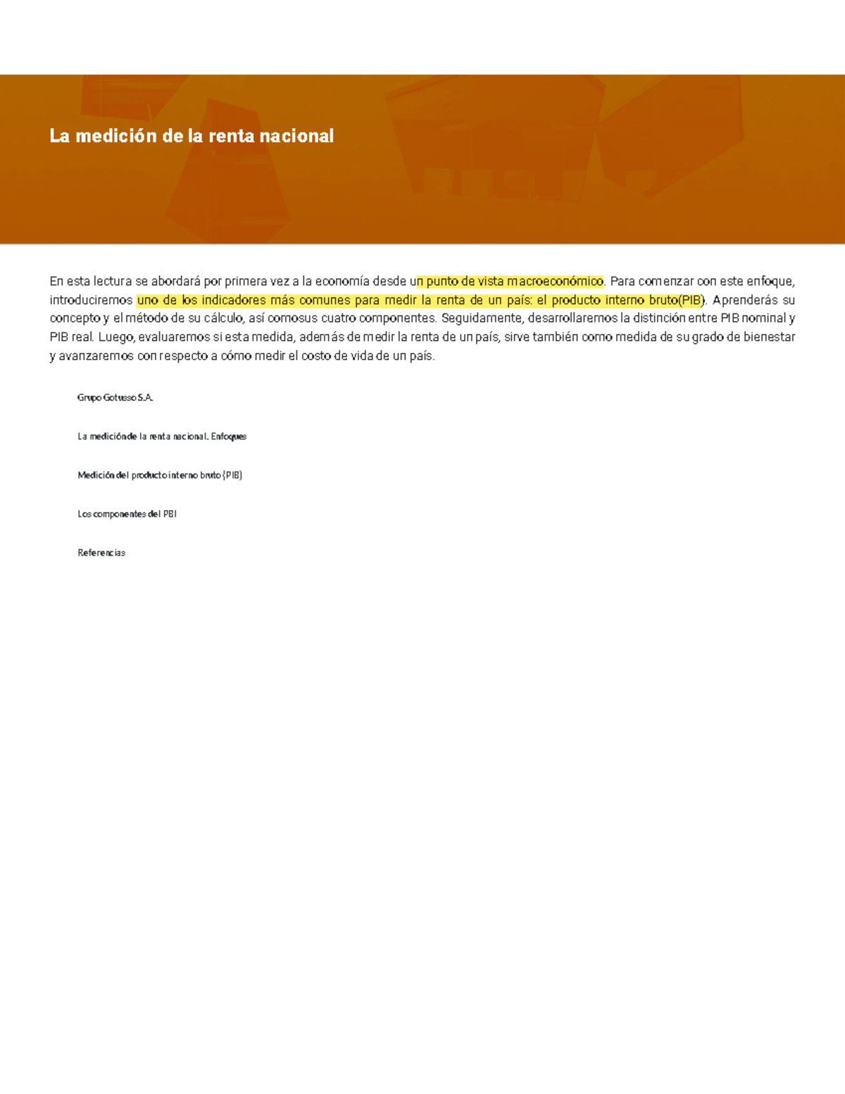 Economia m3 l1 - euuu siii - En esta lectura se abordará por primera ...
