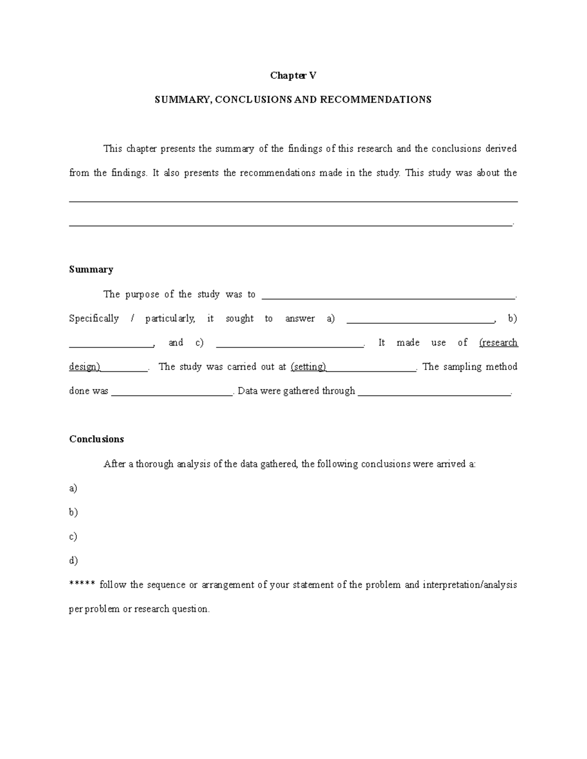 Chapter-V-format - to help students for their activities - Chapter V ...
