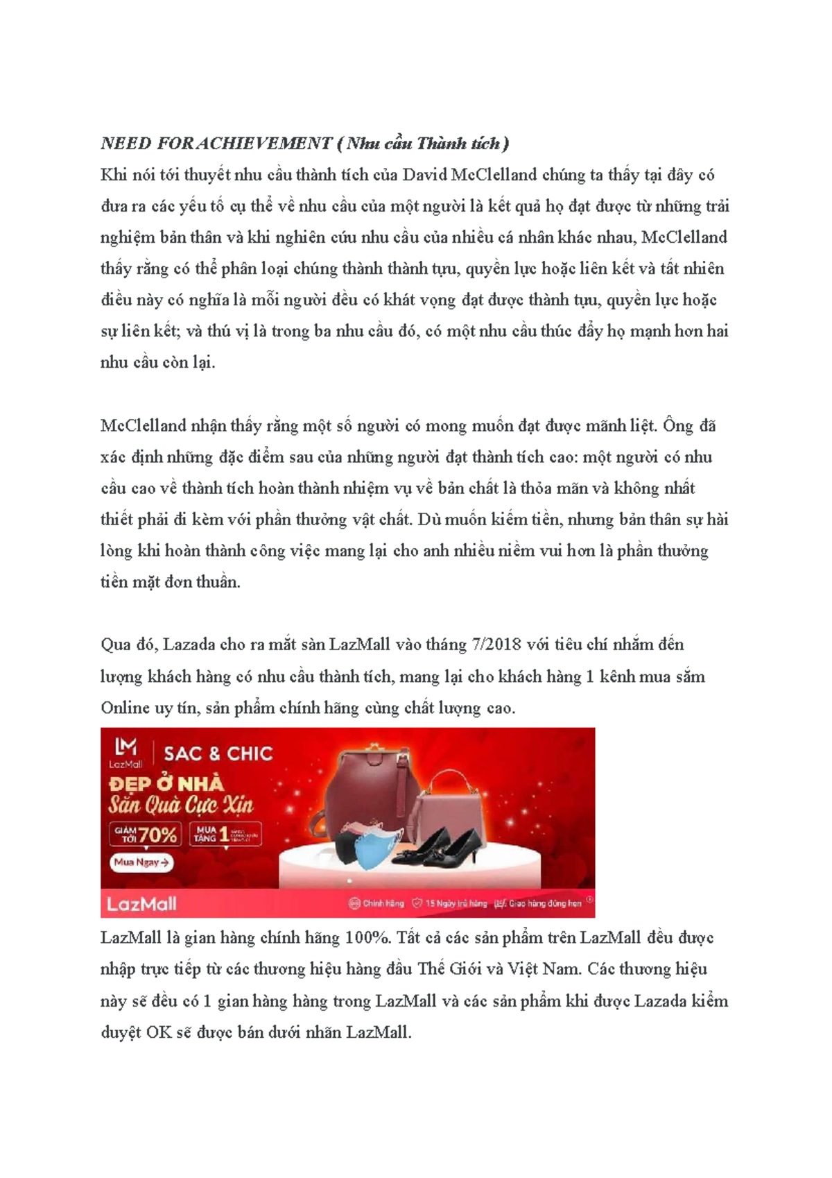 HVKH BT NHÓM 11 10 TEAM 5 - shadow - NEED FOR ACHIEVEMENT ( Nhu cầu ...