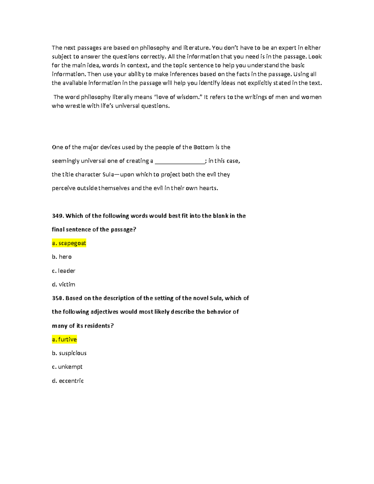 Philosophy and literature - You don’t have to be an expert in either ...
