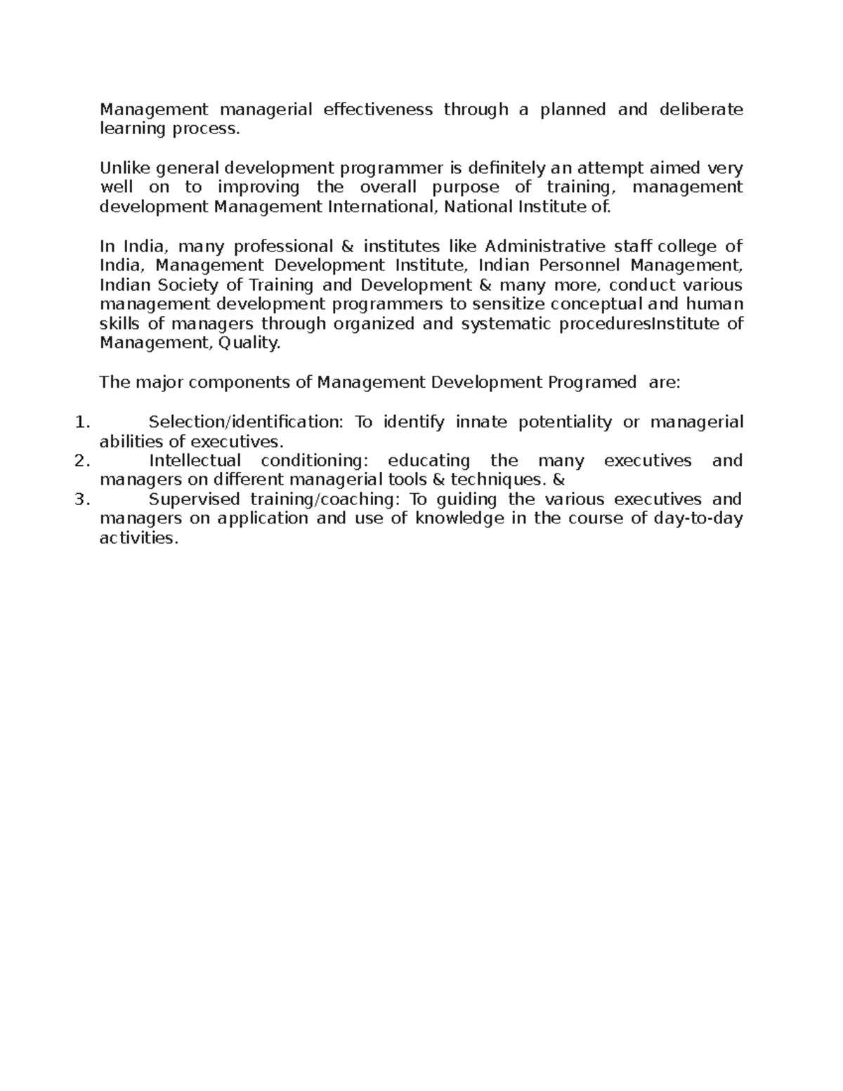 Management paper - Scrum - Management managerial effectiveness through ...