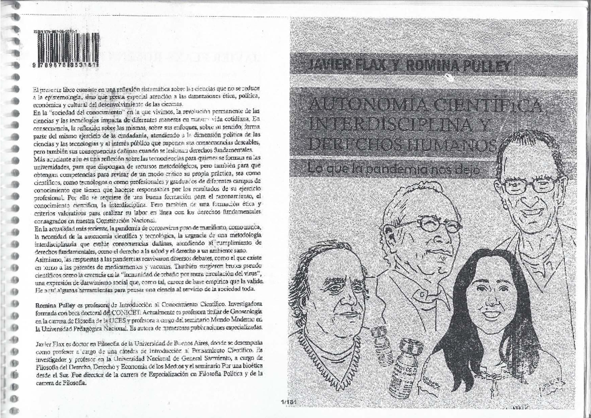 IPC cuadernillo - ISBN 9 7789878853167 JAVIER FLAX Y ROMINA PULLEY El presente libro consiste en ...