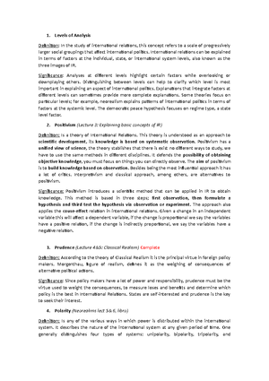 Hobbes - Leviathan - these notes combine class notes and personal notes ...