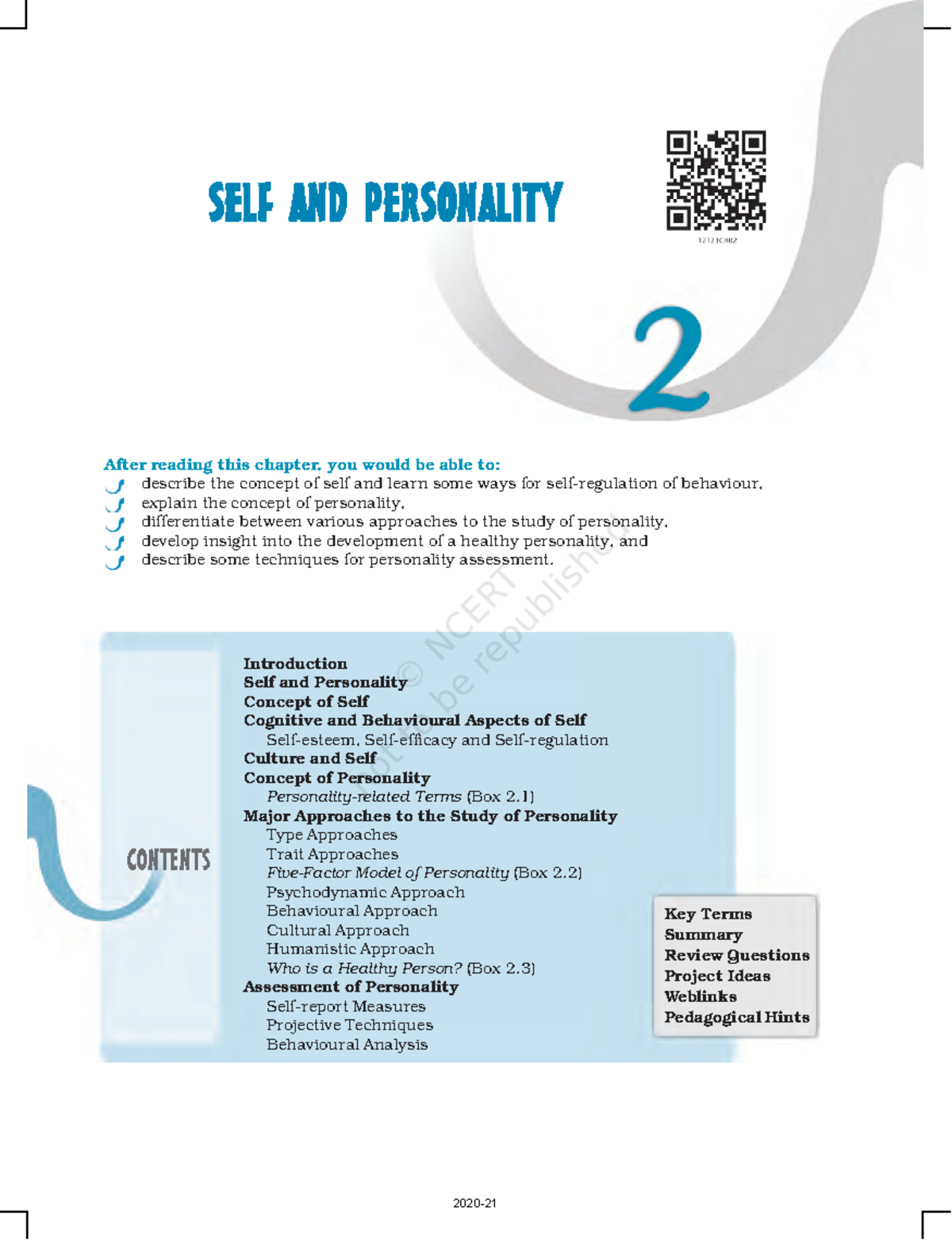 Self and Personality - 24 Psychology CONCEPT OF SELF From your ...