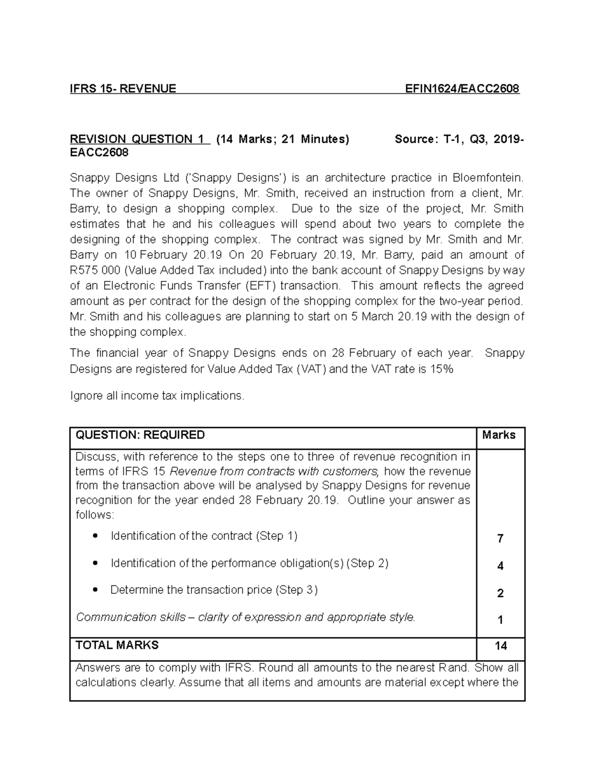 ifrs-15-revenue-rev-questions-test-1-2-memos-ifrs-15-revenue