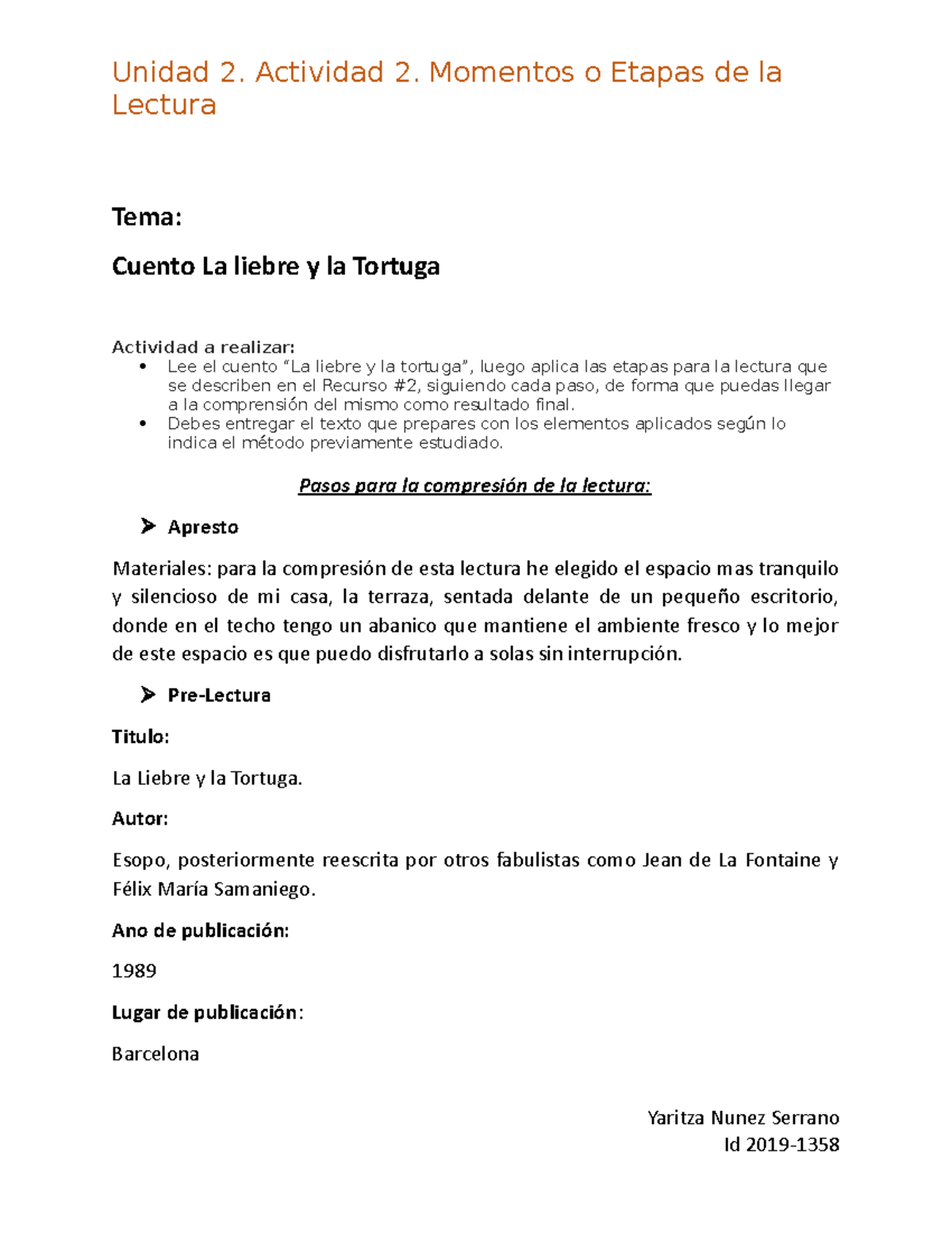 Nunezserrano-yaritza-actividad 2unidad 2,etapas de la lectura - Unidad ...