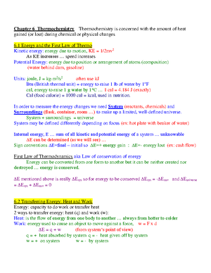 CHEM 1441: Ch. 2 - Atoms and Molecules - Chapter 2: Atoms, Molecules ...