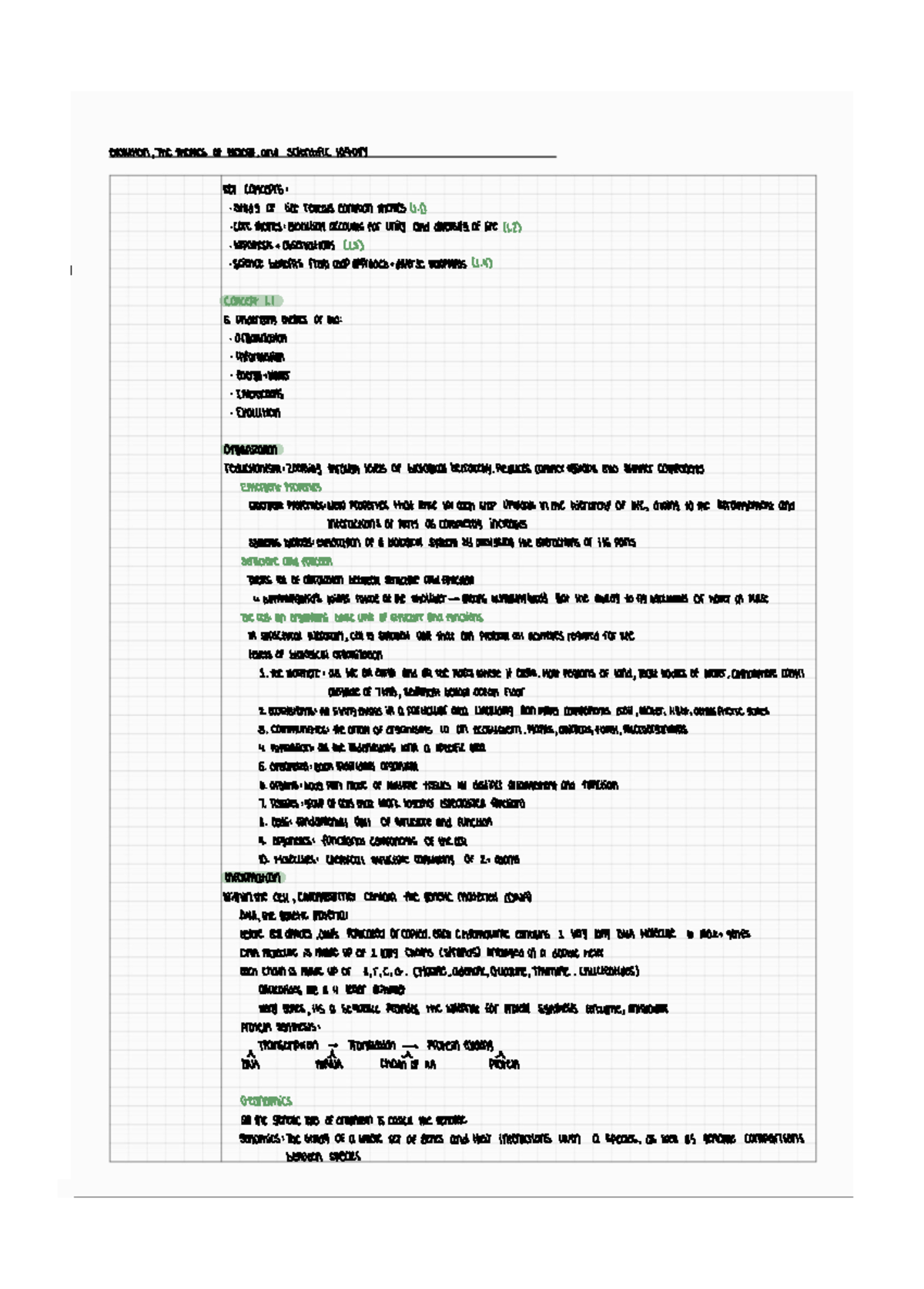 Notes [campbell biology ...