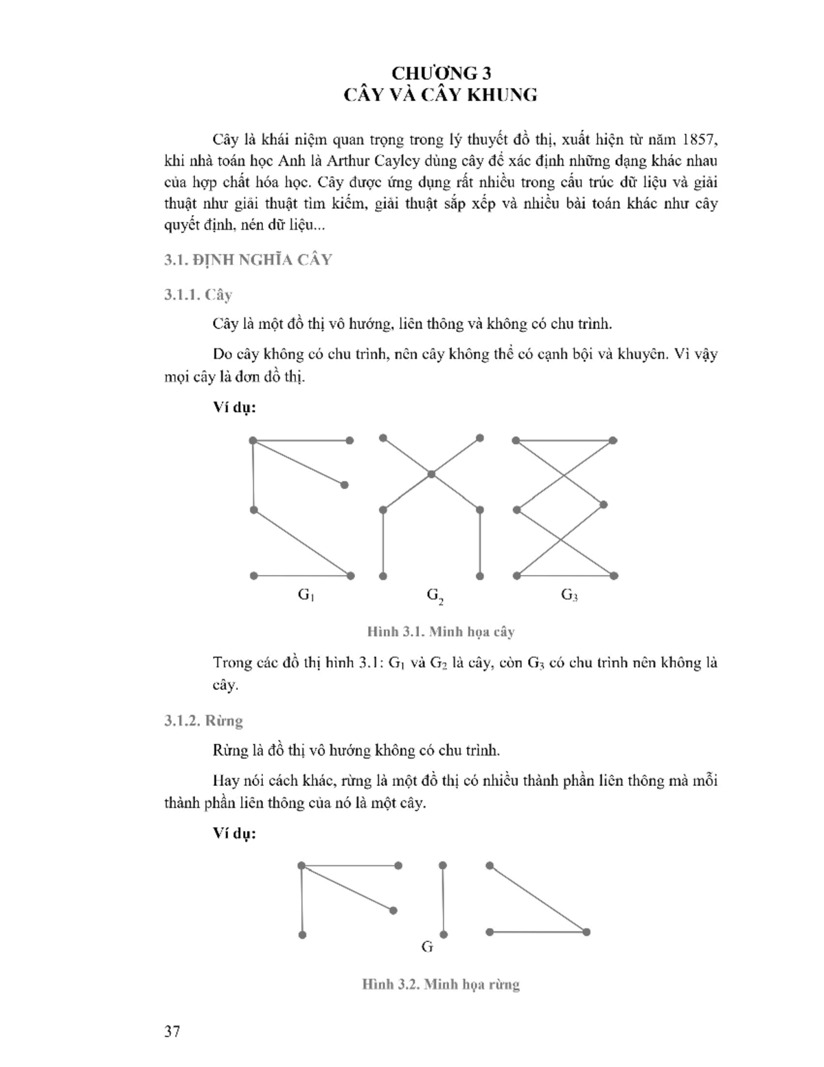 Ch03 - Cay Khung - A lecture about Graph theory - CHUONG 3 CÂY VA CÂY ...
