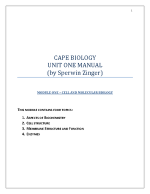 Biology 2022 U1 P2 - past paper 2022 bio cape unit 1 - TEST CODE ...