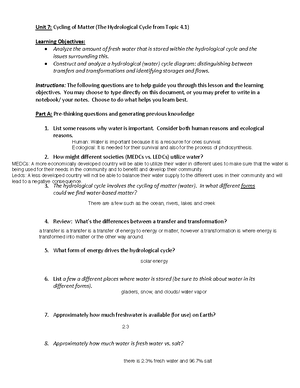Ecology Environmental Economic Instruments - LECTURE NOTES ...