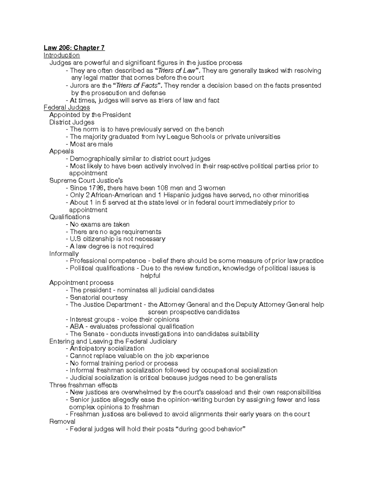 LAW 206 Chapter 7 - Good Study Material - Law 206: Chapter 7 ...