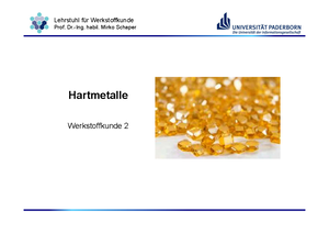 Kapitel 17 Bezeichnung der Stahlwerkstoffe - Lehrstuhl für Werkstoffkunde Prof. Dr.-Ing. habil ...