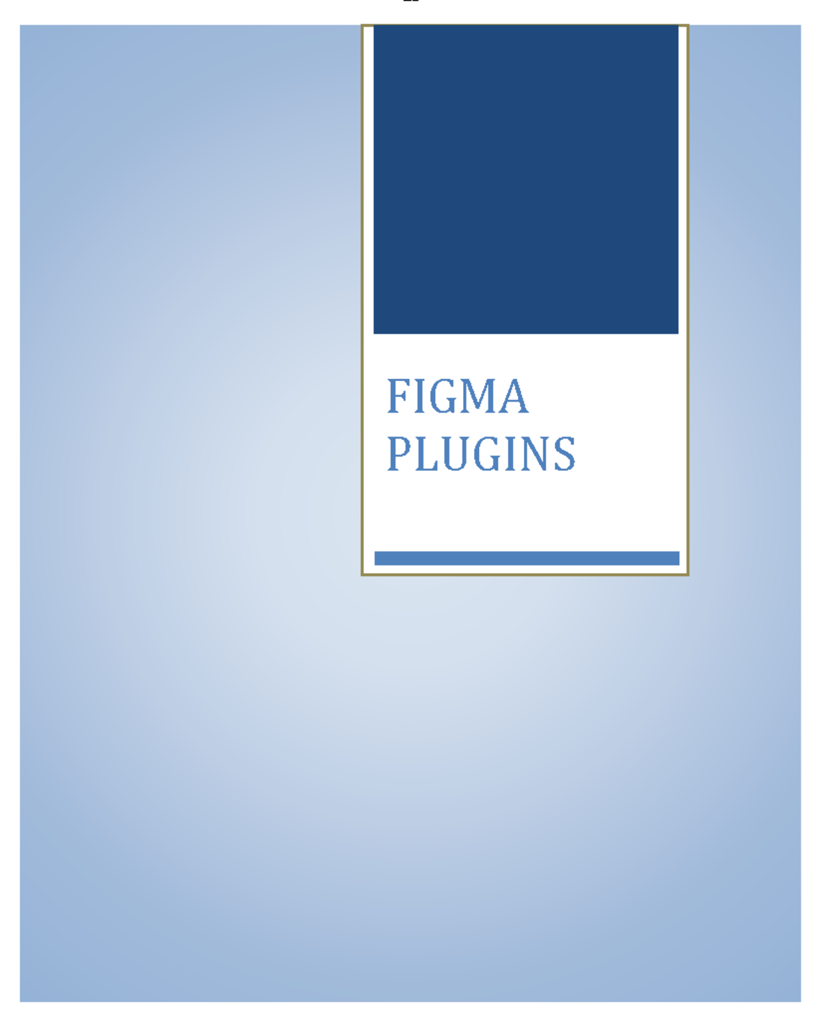 Figma-plugins-2022 - dfdg d - B.Sc. Computer Science - FIGMA PLUGINS - Studocu