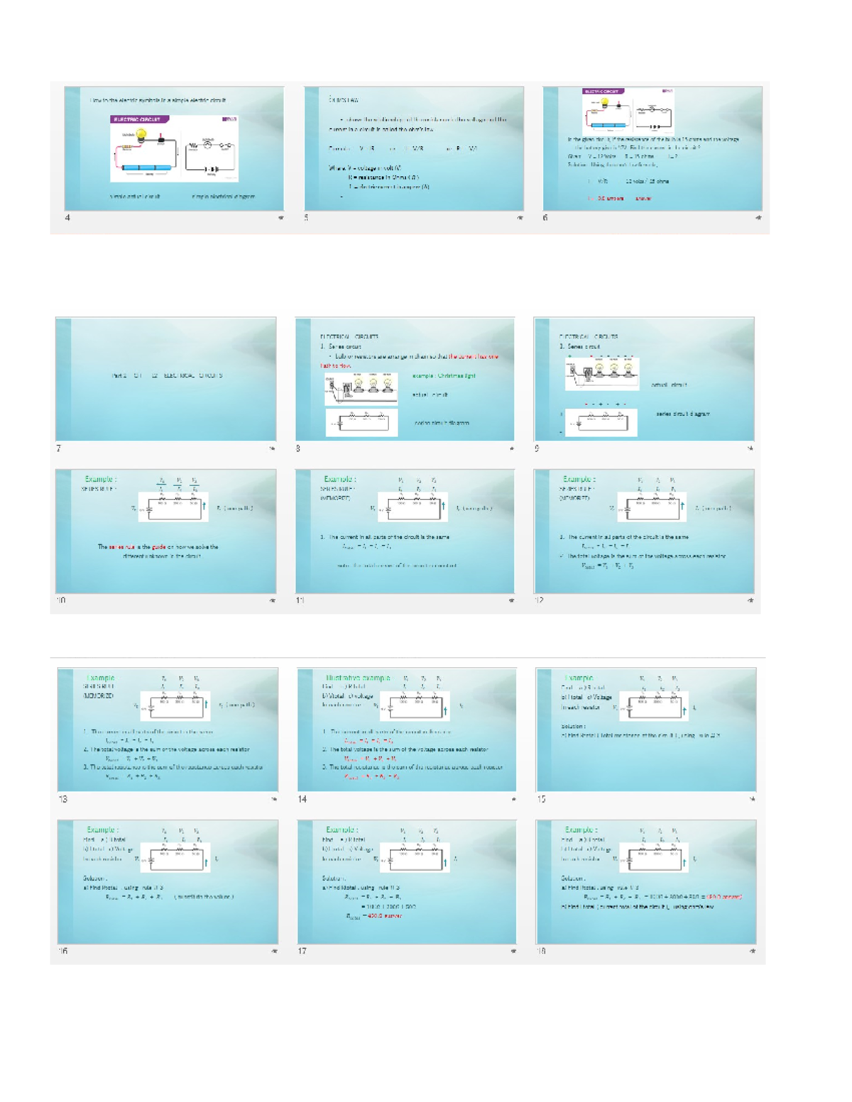 CH 12 A PPT Circuits - n/a - College Physics 1 - Studocu