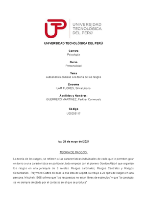 Linea de Tiempo - Grupo 7 - Construcción de Pruebas Psicológicas - HISTORIA DE LAS PRUEBAS - Studocu