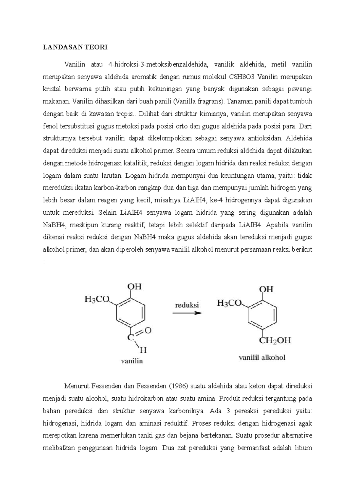 Vanilin - Vanilin dihasilkan dari buah panili (Vanilla fragrans ...
