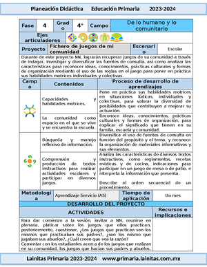 4° s1 Planeación Profa. Kempis - Ciclo escolar 202 4 - 2025 Semana 1 : del 26 al 30 de agosto ...