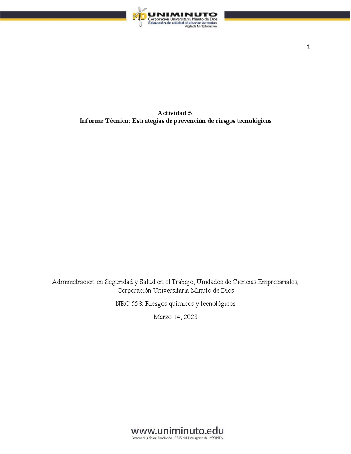 Actividad 5 - fvfdv dfd d fdfdfdfdfd vcv - Actividad 5 Informe Técnico ...