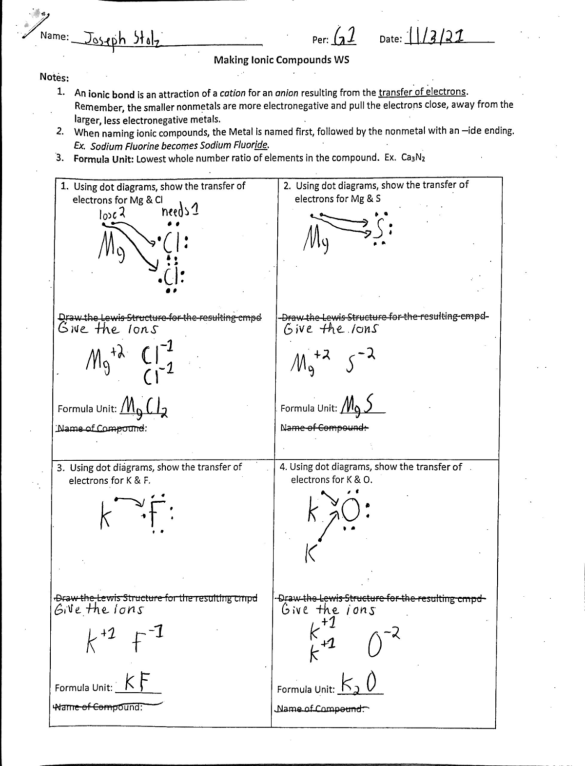 Scan 2021-11-11 1204 - Name: Joseph Stolz Per: G1 Date: Making Ionic ...