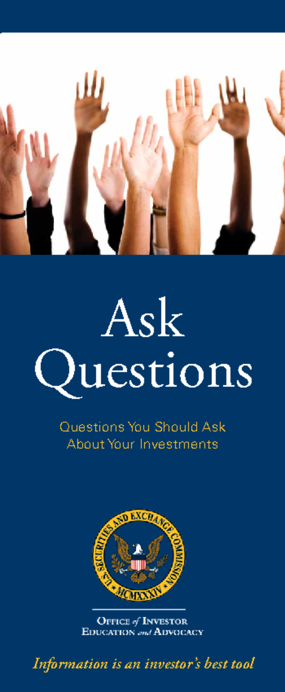 Sec questions investors should ask - ASK QUESTIONS | 1 Ask Questions ...