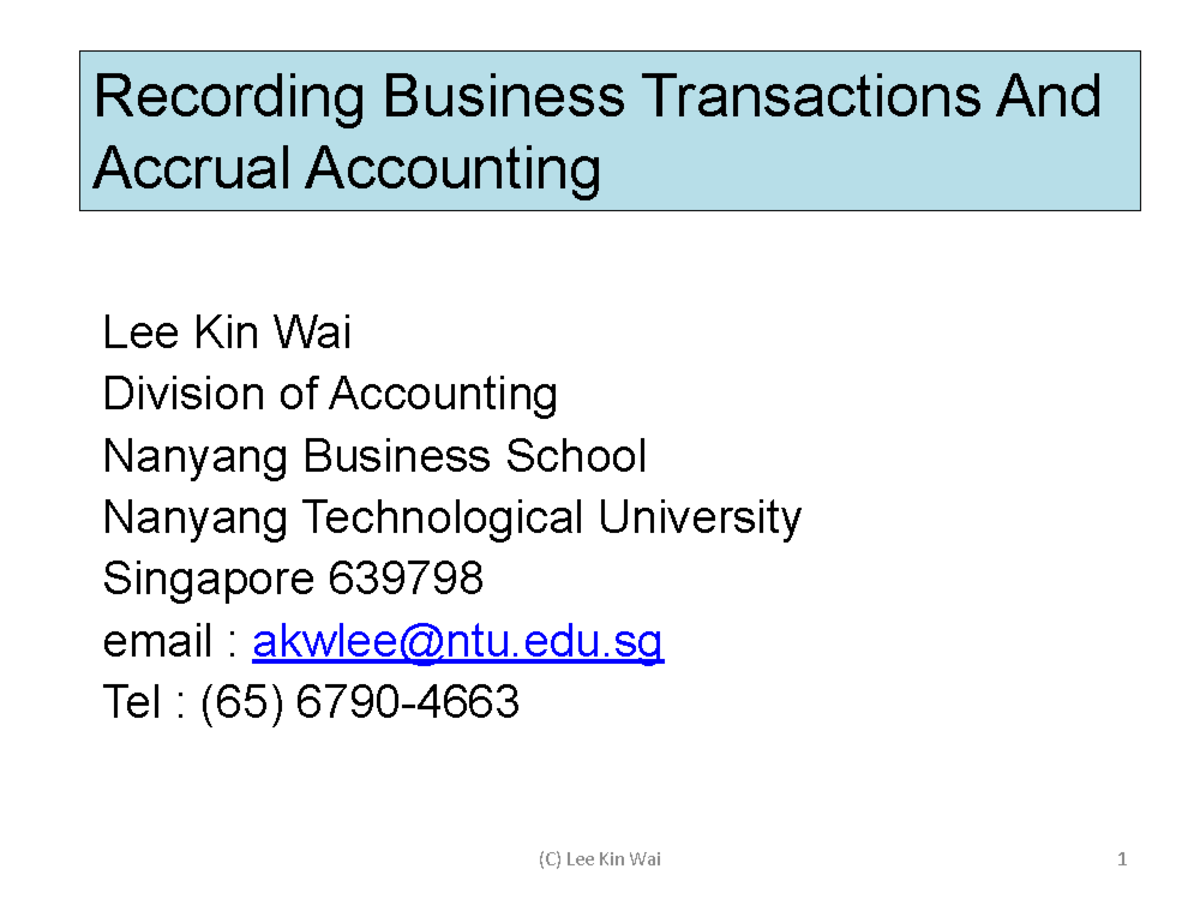 AC6100 July2023 2 Record transactions accrual 1July2023 - (C) Lee Kin ...