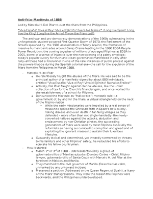 FRAY Botod - FRAY BOTOD Akda ni: Graciano Lopez Jaena Salin ni: Doren ...