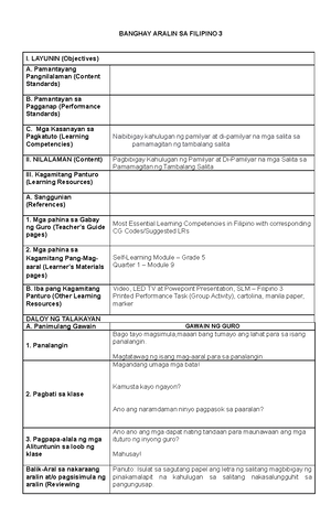 Paraan ng pangangalaga sa kapaligiran - BANGHAY ARALIN SA SCIENCE 3 I ...